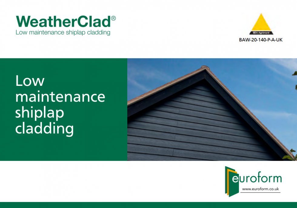 WeatherClad Wood-Effect Cladding - Euroform Products